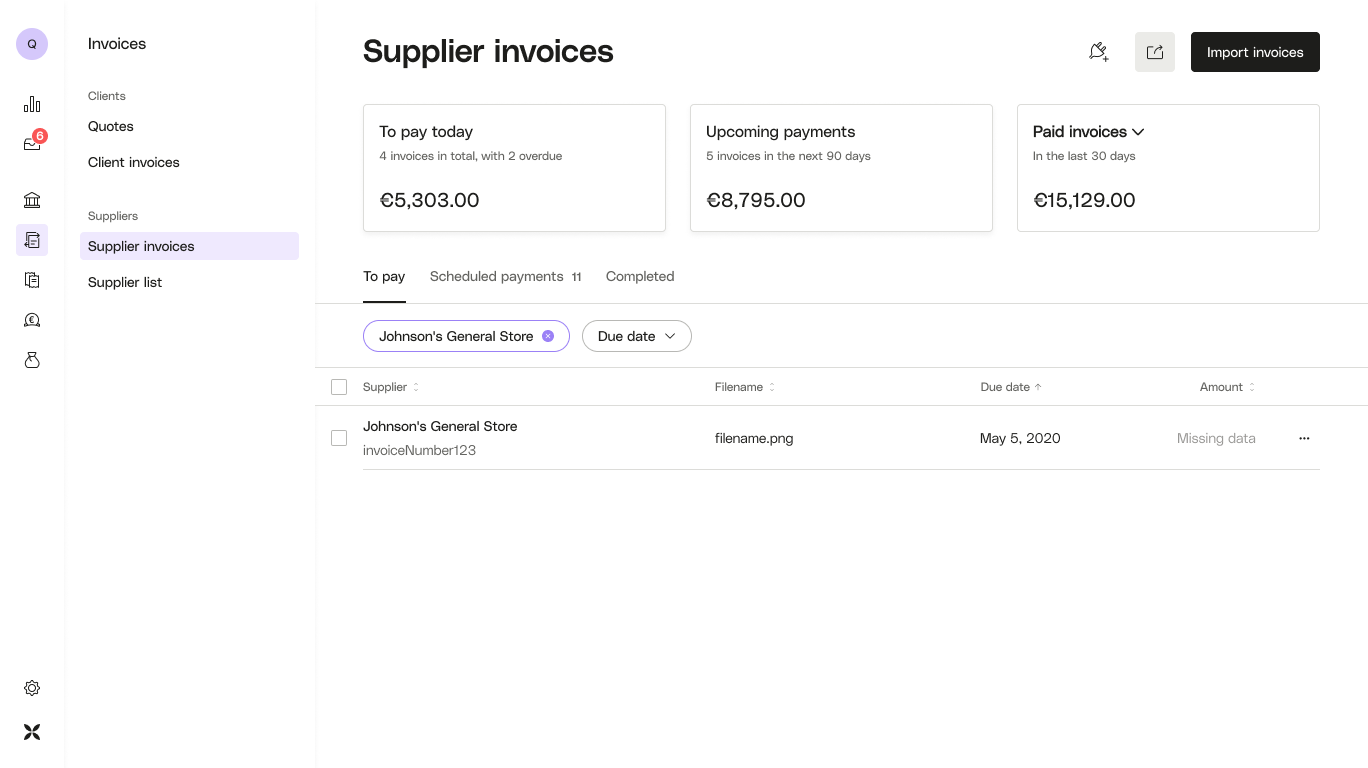 What is the Supplier List and what can I do with it? – Help Center
