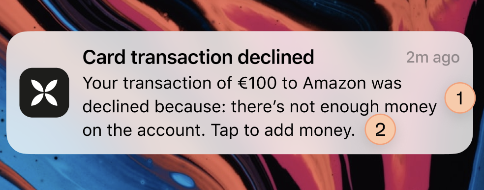 My card transaction is rejected, what can I do? – Help Center
